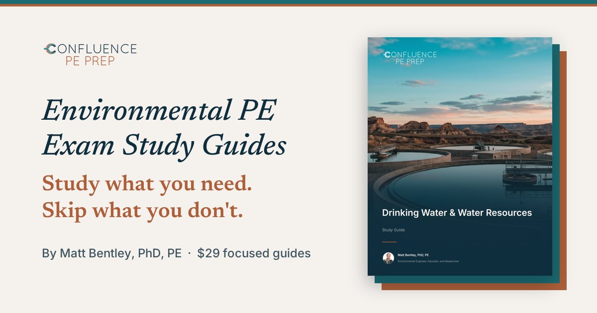 Environmental PE Exam Study Guides | Confluence PE Prep